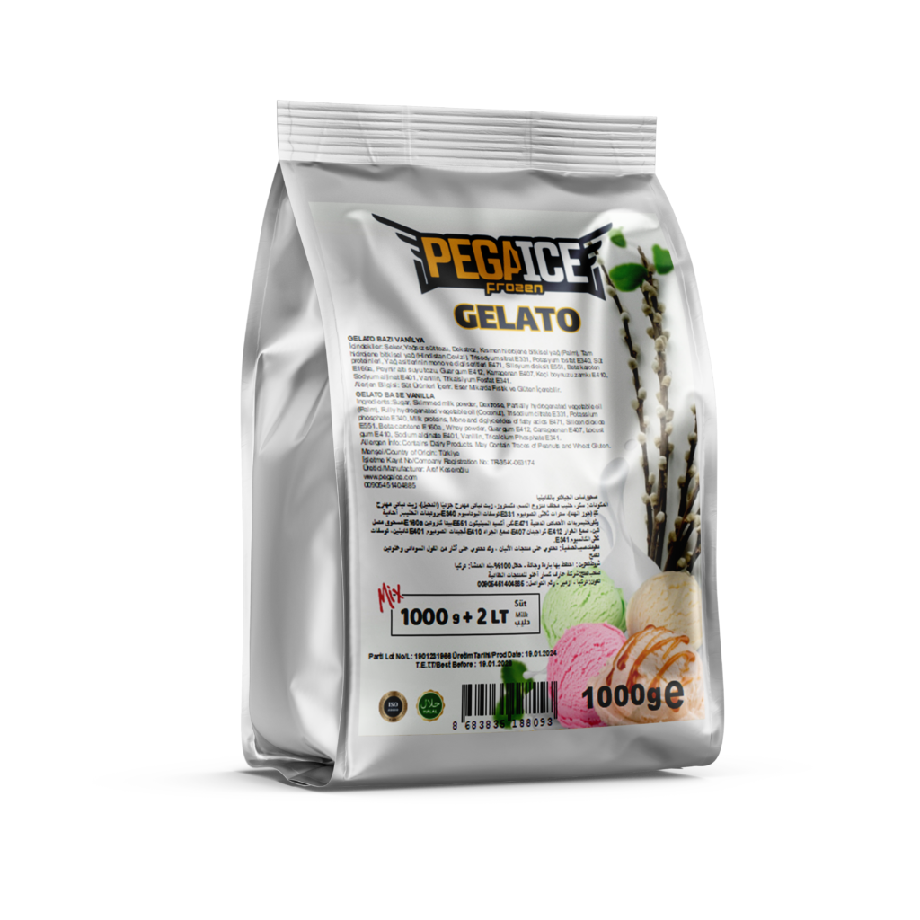 Gelato Base Vanilla - PEGAICE — Ice Cream & Slush Powders (B2B)